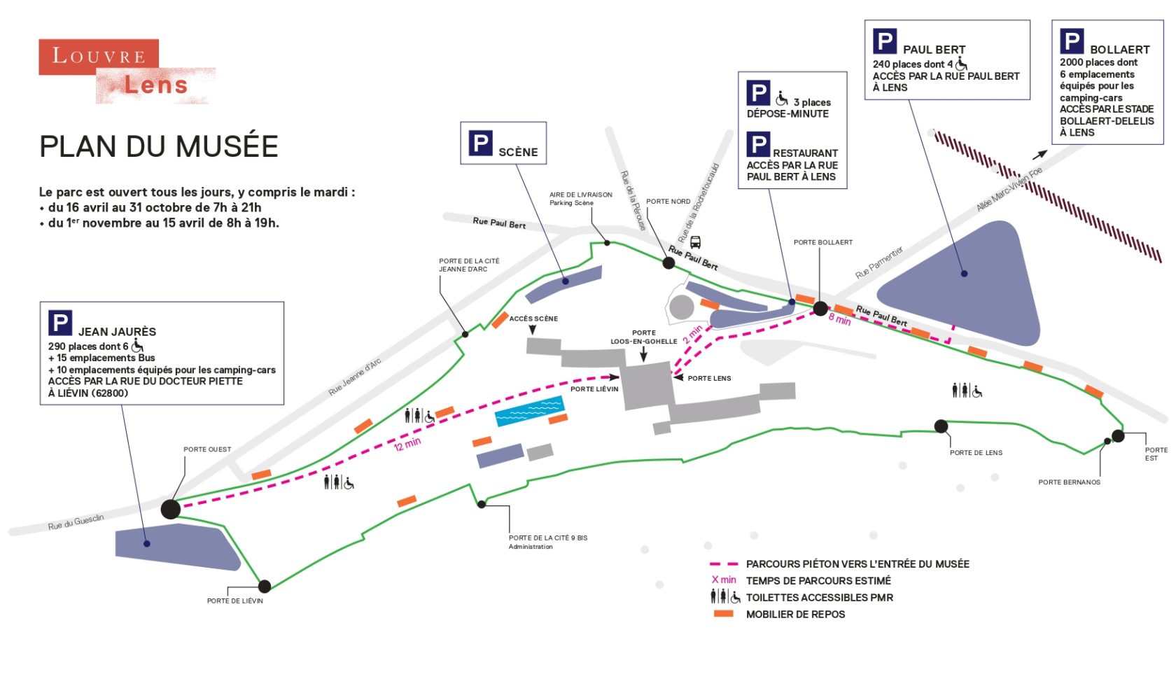 Informations pratiques - Louvre-Lens