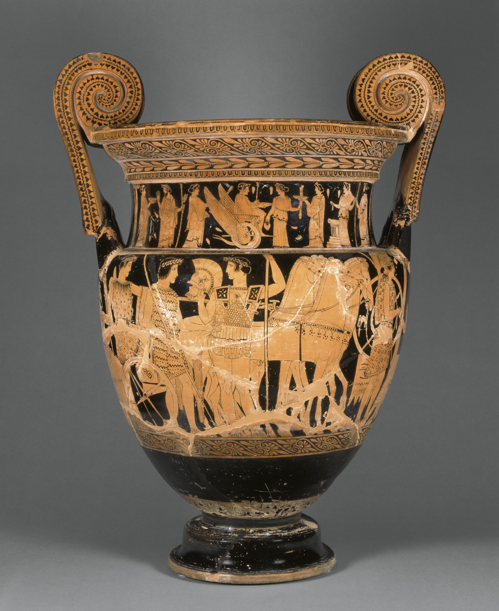 Vase (cratère à volutes) - Louvre-Lens