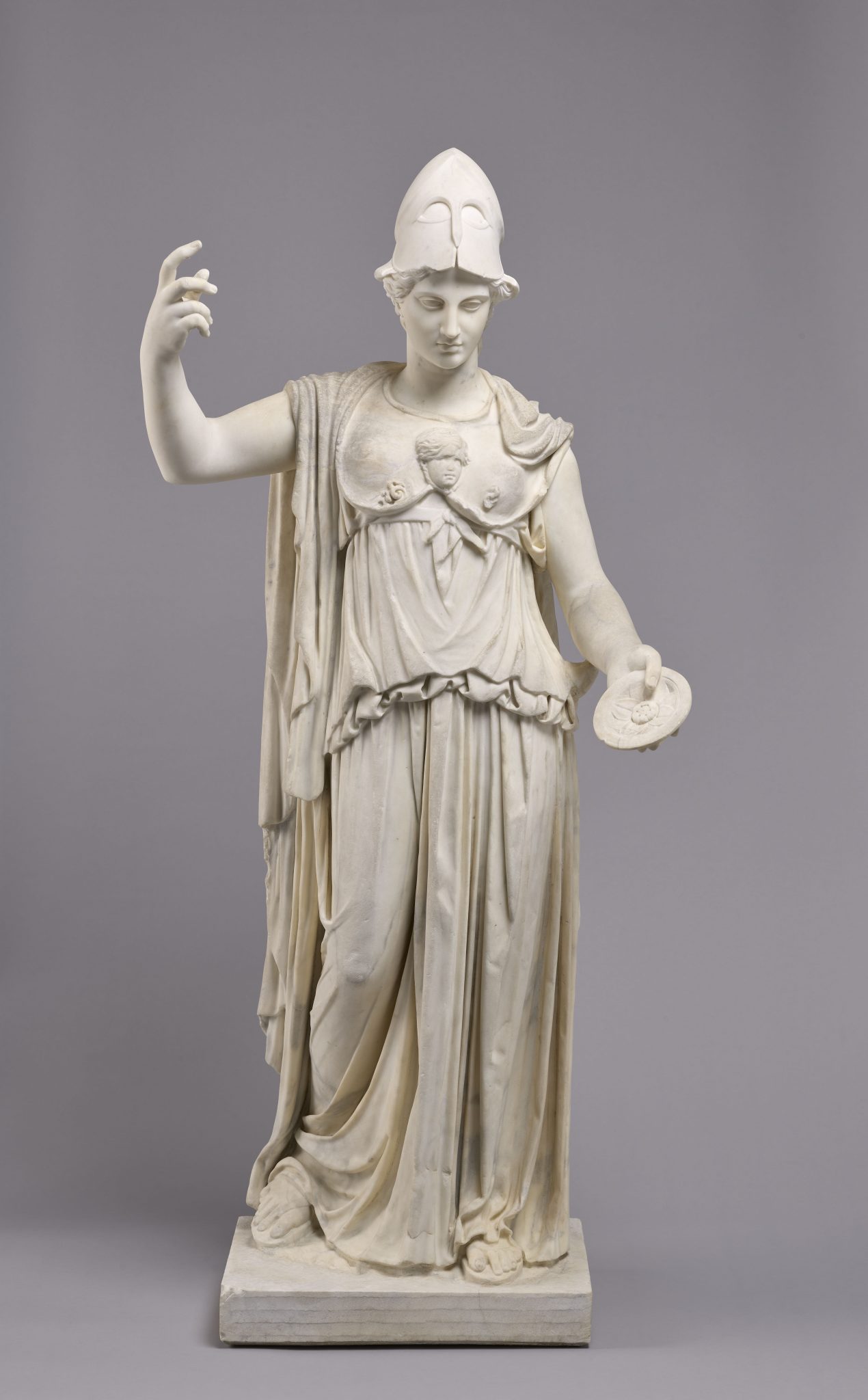 Statue de la déesse Minerve - Louvre-Lens